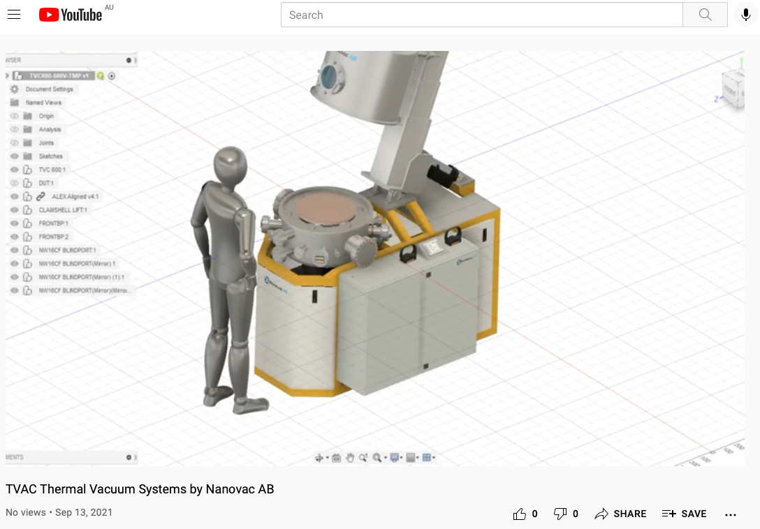 Nanovac AB TVAC Thermal Vacuum Chambers – Nano Vacuum Pty Ltd