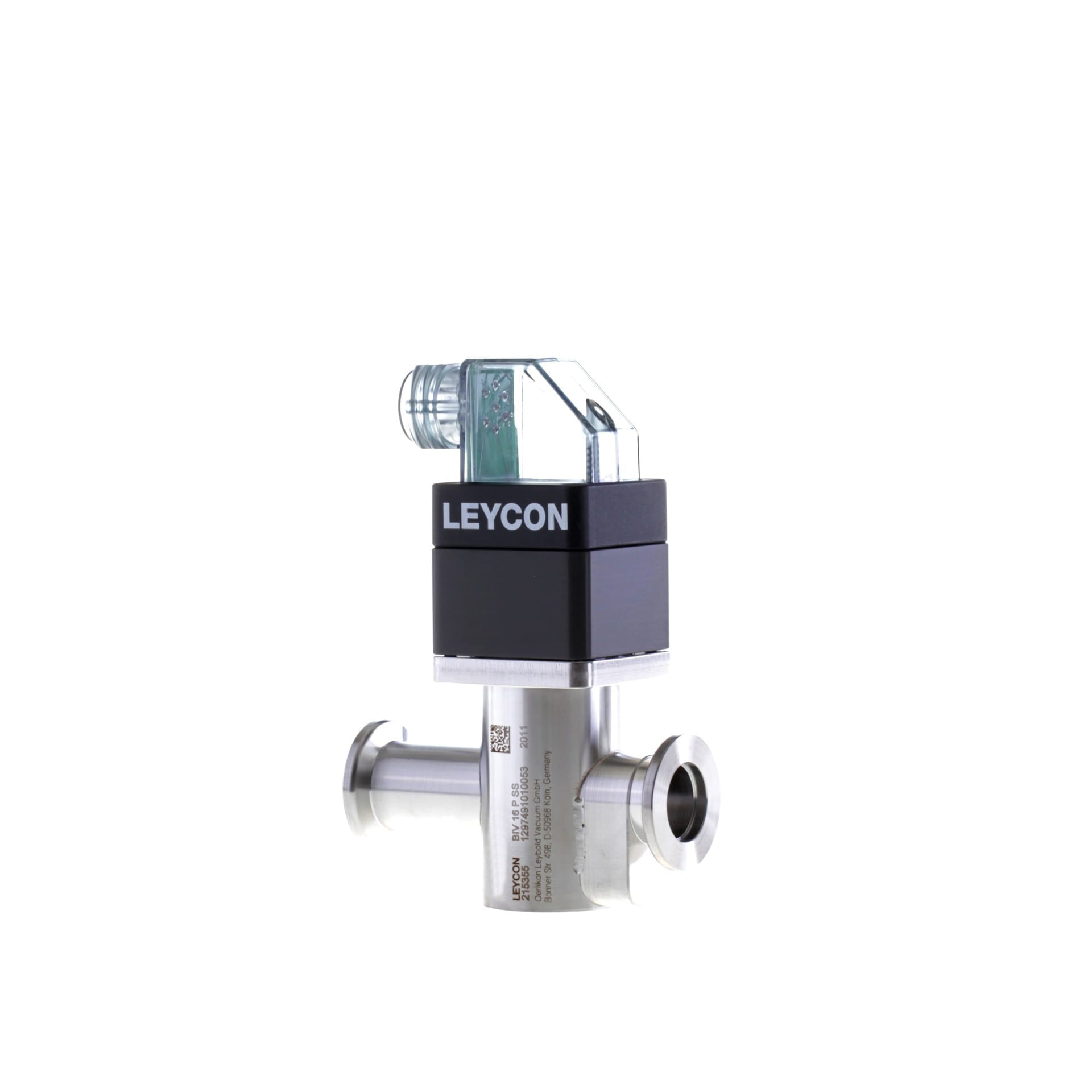 ISO-KF Straight-through valve, electropneumatically operated – Nano ...