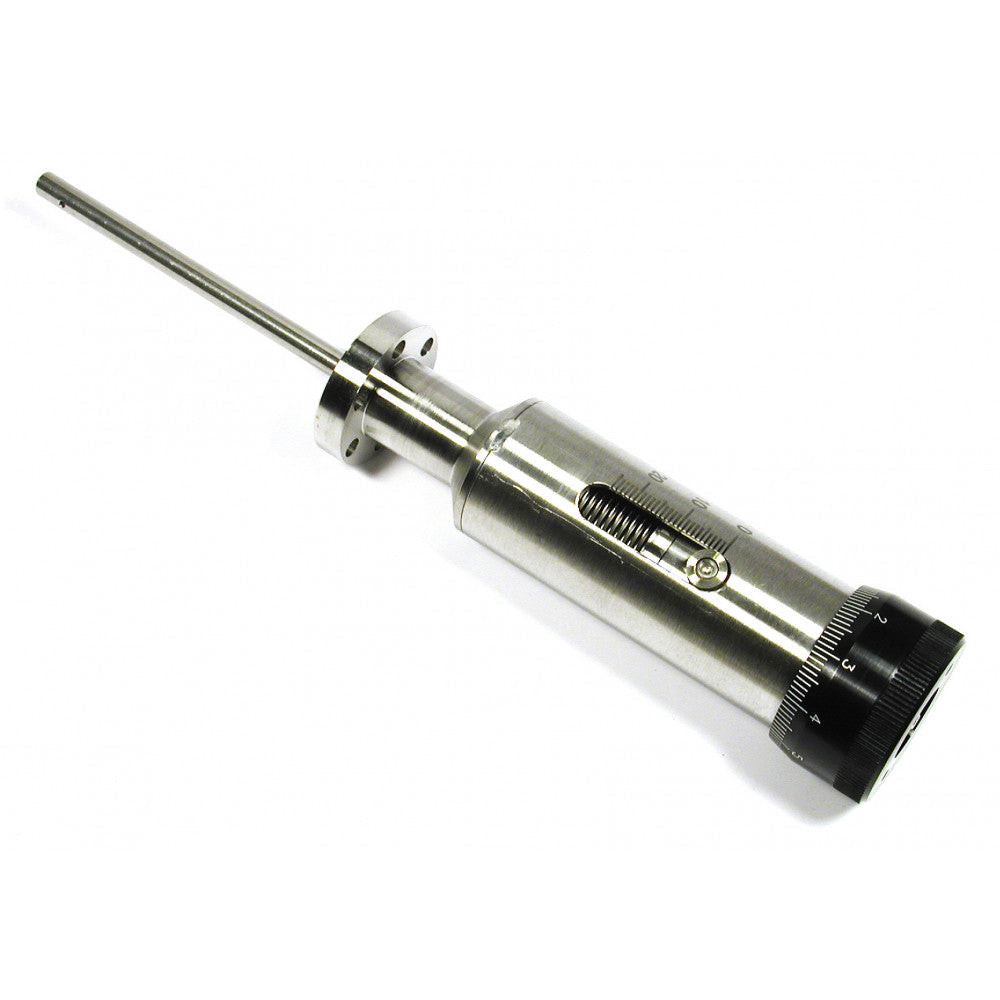DN16KF MANUAL LINEAR DRIVE, 6mm SHAFT, 100mm TRAVEL – Nano Vacuum Pty Ltd