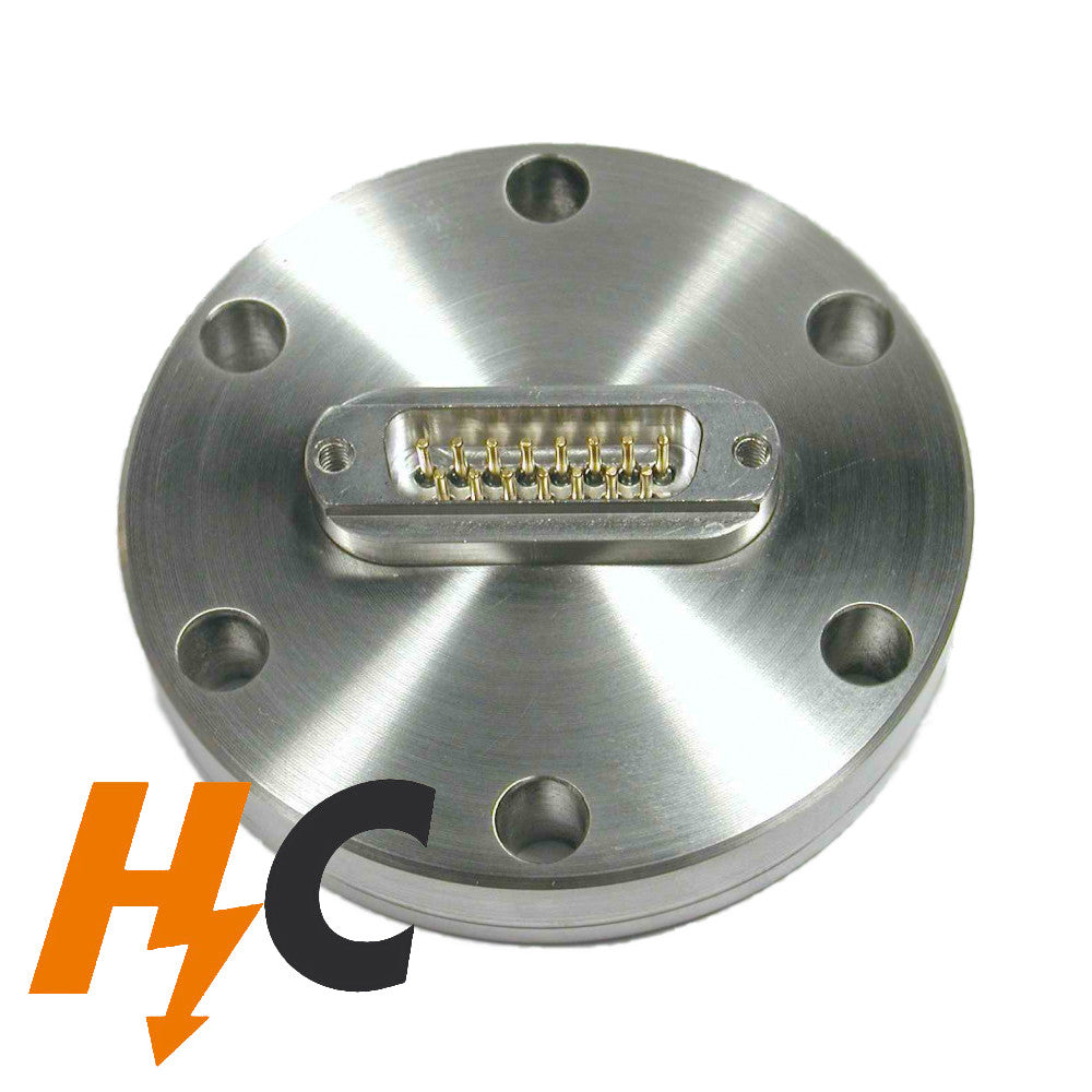 DN40CF FLANGE, SUB-D 15-WAY FEEDTHROUGH, UHV, HIGH CURRENT, 10A – Nano ...