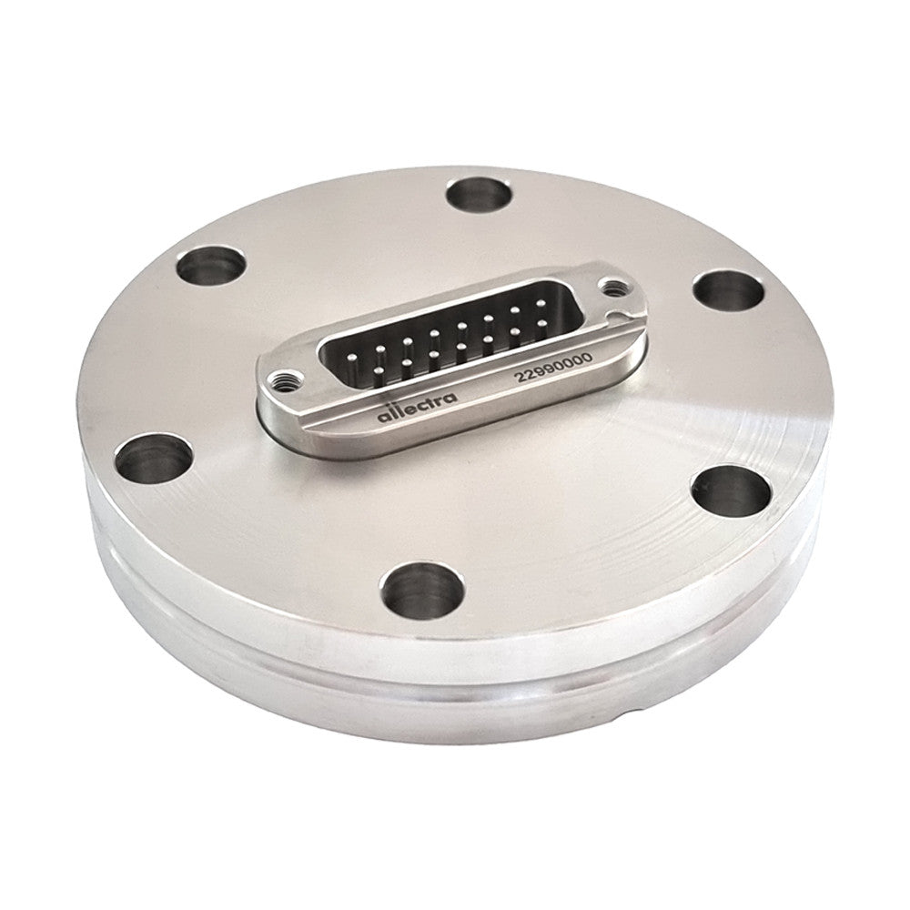 DN40CF FLANGE, SUB-D 15 PIN THERMOCOUPLE FEEDTHROUGH, TYPE N, 7 PAIRS ...