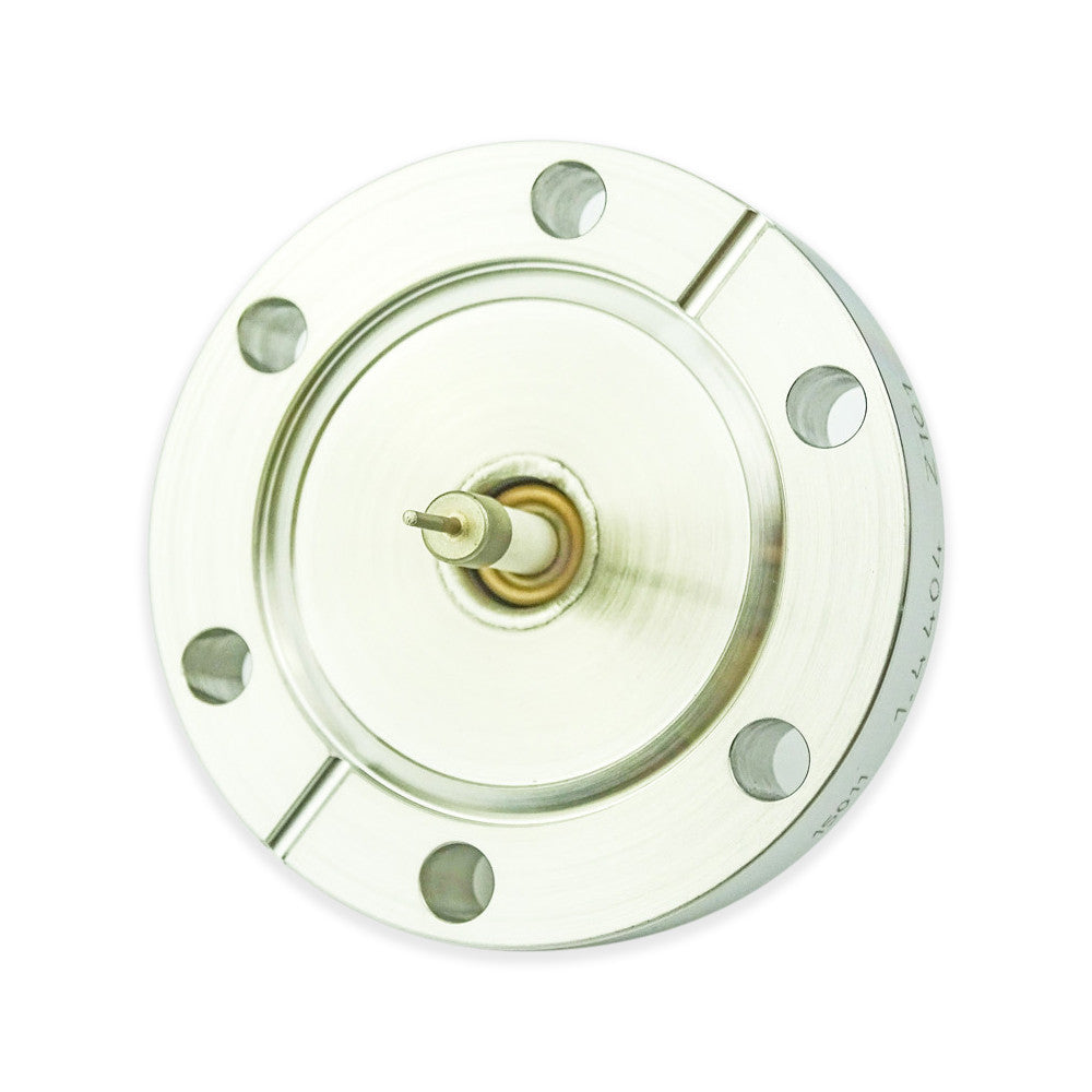 DN40CF SHV 10KV COAXIAL FEEDTHROUGH, EXPOSED TYPE, AIR SIDE CONNECTOR ...