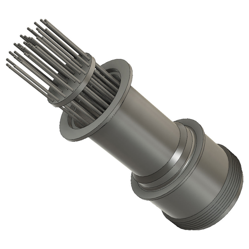 DN40KF MULTIPIN FEEDTHROUGH, 35 PINS, 700V, 10A, AIR SIDE MS CONNECTOR ...