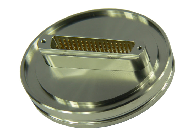 DN63ISO-K FLANGE, SUB-D 50-WAY FEEDTHROUGH – Nano Vacuum Pty Ltd