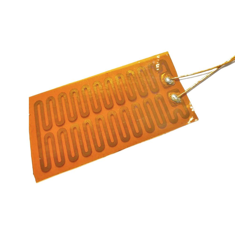 KAPTON HEATER FOIL, 25mm x 50mm, max. 260°C, Nom. 24V, 19.6 Ohm,40W ma ...