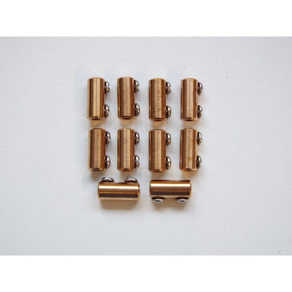 POWER IN-LINE CONNECTORS, 3.4mm, Be-Cu, PACK OF 10 – Nano Vacuum Pty Ltd