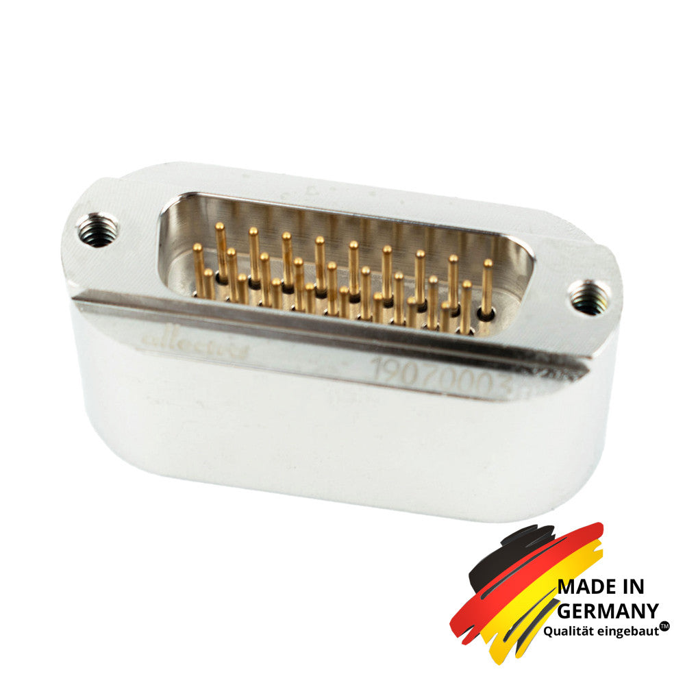 WELDABLE 26 PIN HIGH DENSITY FEEDTHROUGH – Nano Vacuum Pty Ltd