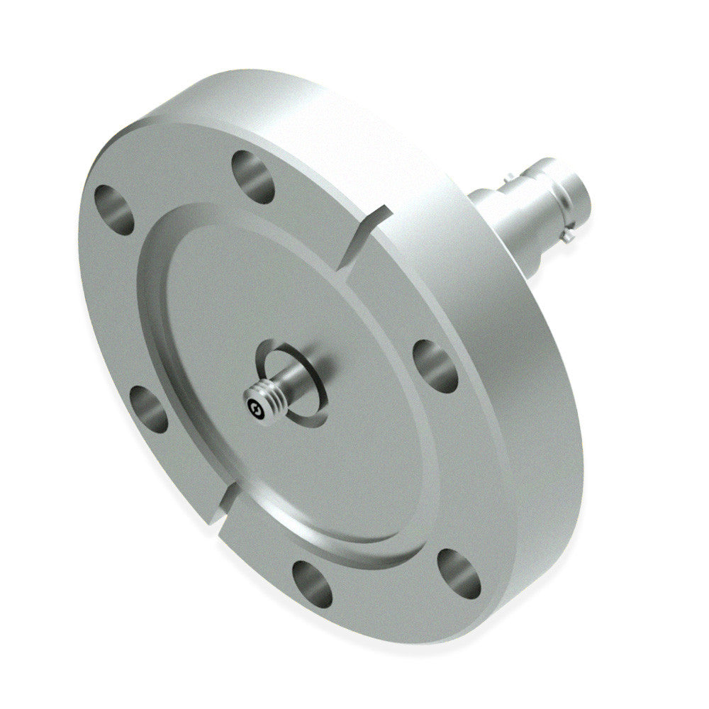 DN40CF COAXIAL BNC-MICRODOT CRYSTAL SENSOR F/T, 1 PIN, GROUNDED SHIELD ...