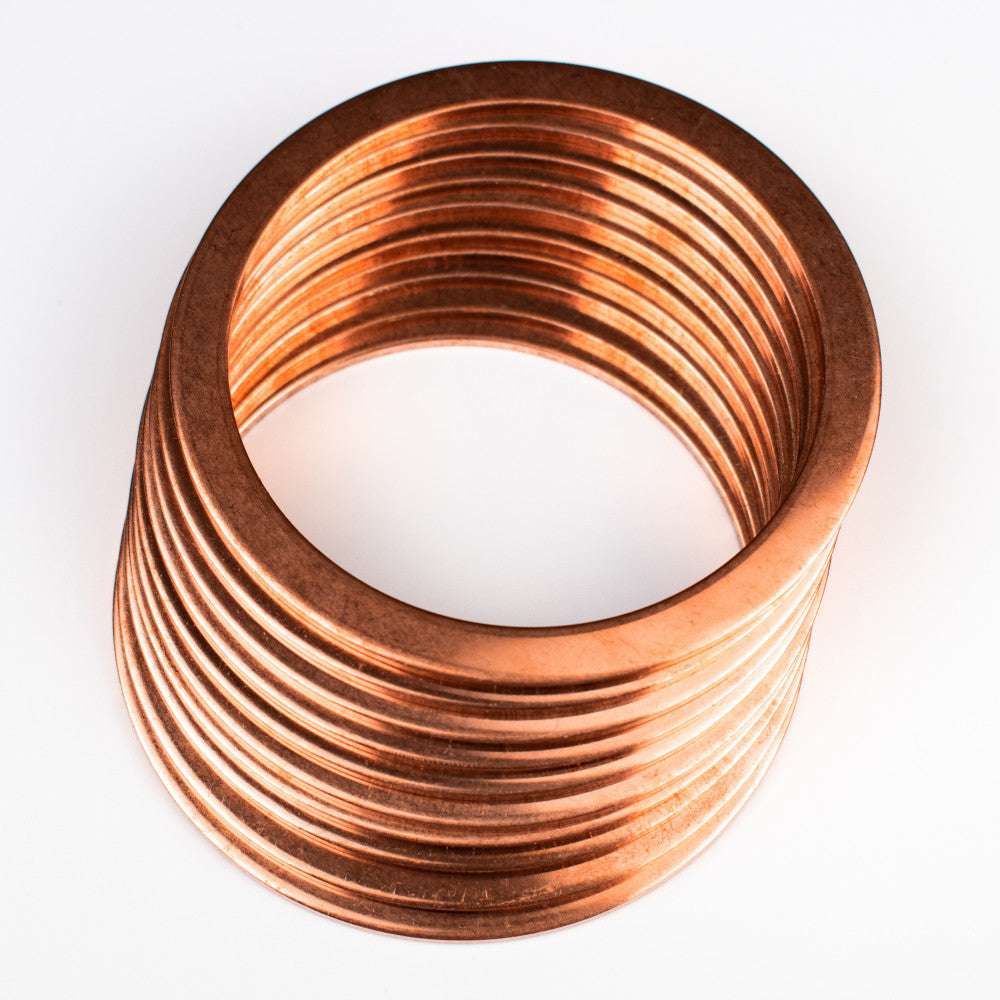 DN200CF OFE Copper Gaskets -annealed – Nano Vacuum Pty Ltd