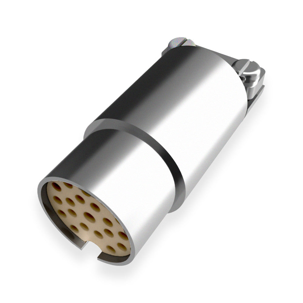 CM STANDARD CONNECTOR, 19 PIN, FEMALE, PEEK, UHV, HOUSING; PINS; STRAI ...